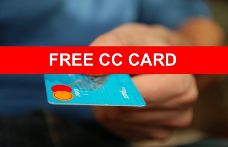 Free CC Card - NEW